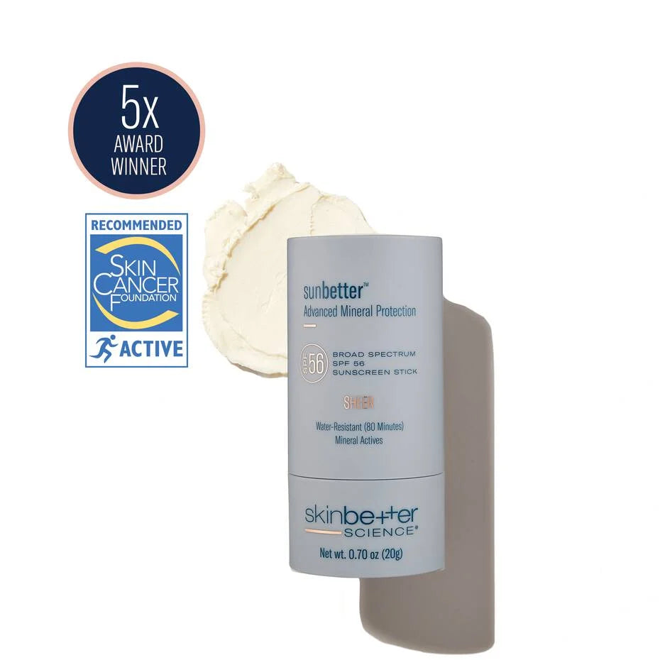 sunbetter SHEER SPF 56 Mineral Sunscreen Stick – Pure Aesthetics ...